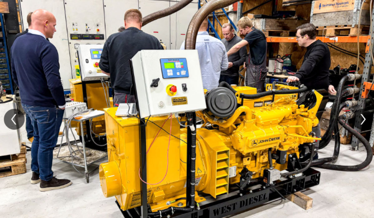Finferries Power Supply with John Deere Marine Genset | West Diesel